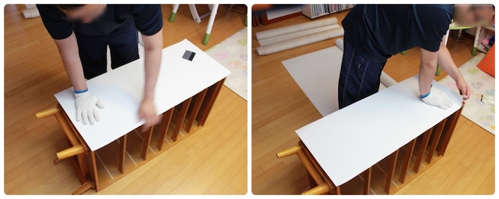 시트지로 서랍장 리폼하기 깔끔하게 잘 붙이는 Tip 오늘의집 고수들의 꿀팁 라이프스타일 슈퍼앱 오늘의집