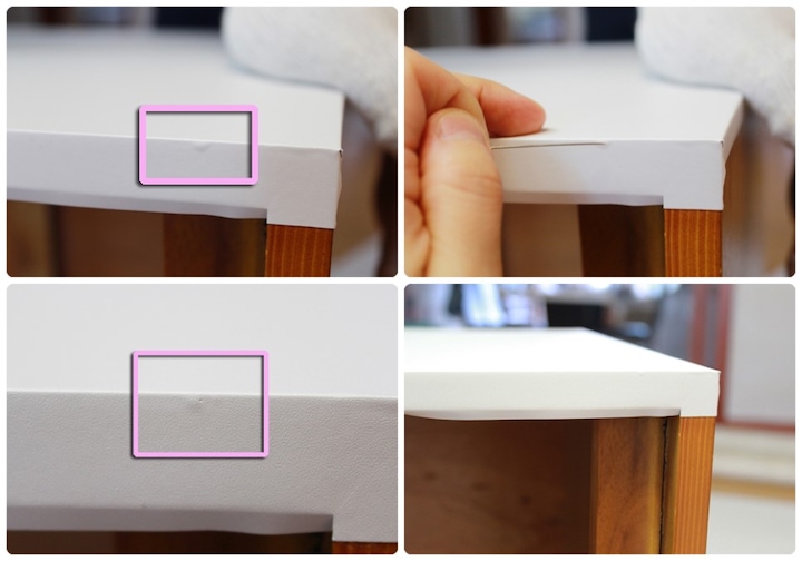 시트지로 서랍장 리폼하기 깔끔하게 잘 붙이는 Tip 오늘의집 고수들의 꿀팁 라이프스타일 슈퍼앱 오늘의집