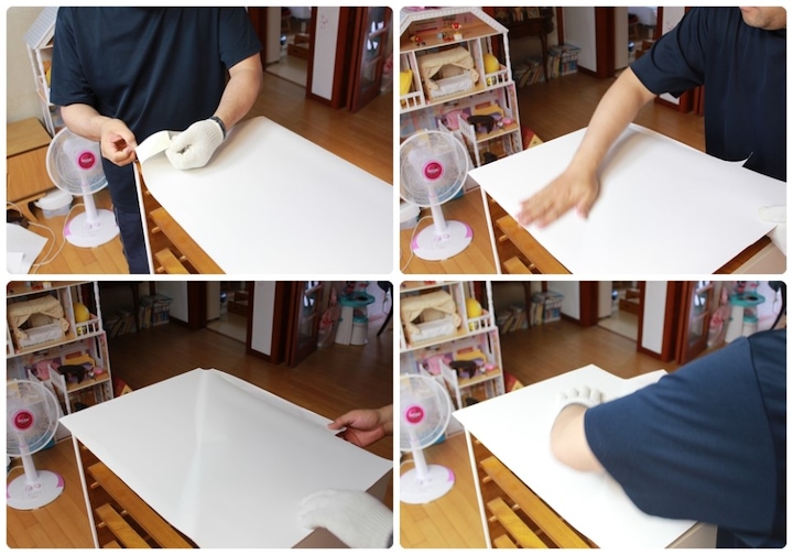 시트지로 서랍장 리폼하기 깔끔하게 잘 붙이는 Tip 오늘의집 고수들의 꿀팁 라이프스타일 슈퍼앱 오늘의집