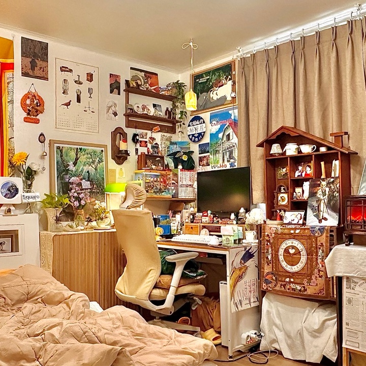 지브리를 사랑하는 맥시멀 리스트의 작은 소품샵 같은 방 라이프스타일 슈퍼앱 오늘의집