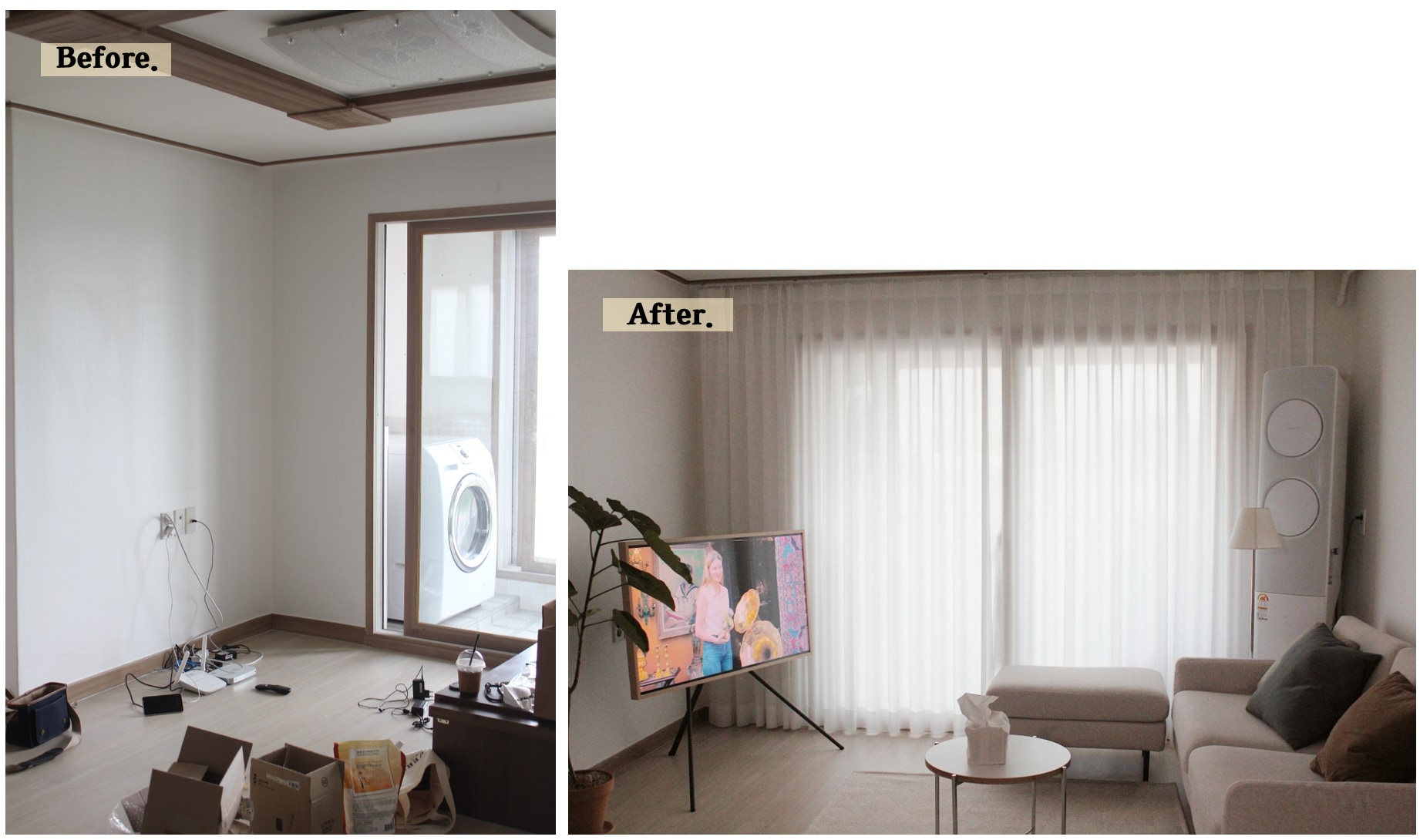 '베이직 시리즈 DK207 3인용 풀커버 패브릭 소파' 제품으로 꾸민 유저들의 스타일링샷 | 오늘의집 유저들의 집꾸미기