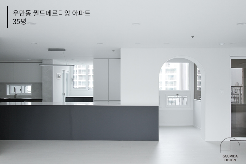 우만동 월드메르디앙 아파트 35평 공간을 재구성하다 라이프스타일 슈퍼앱 오늘의집
