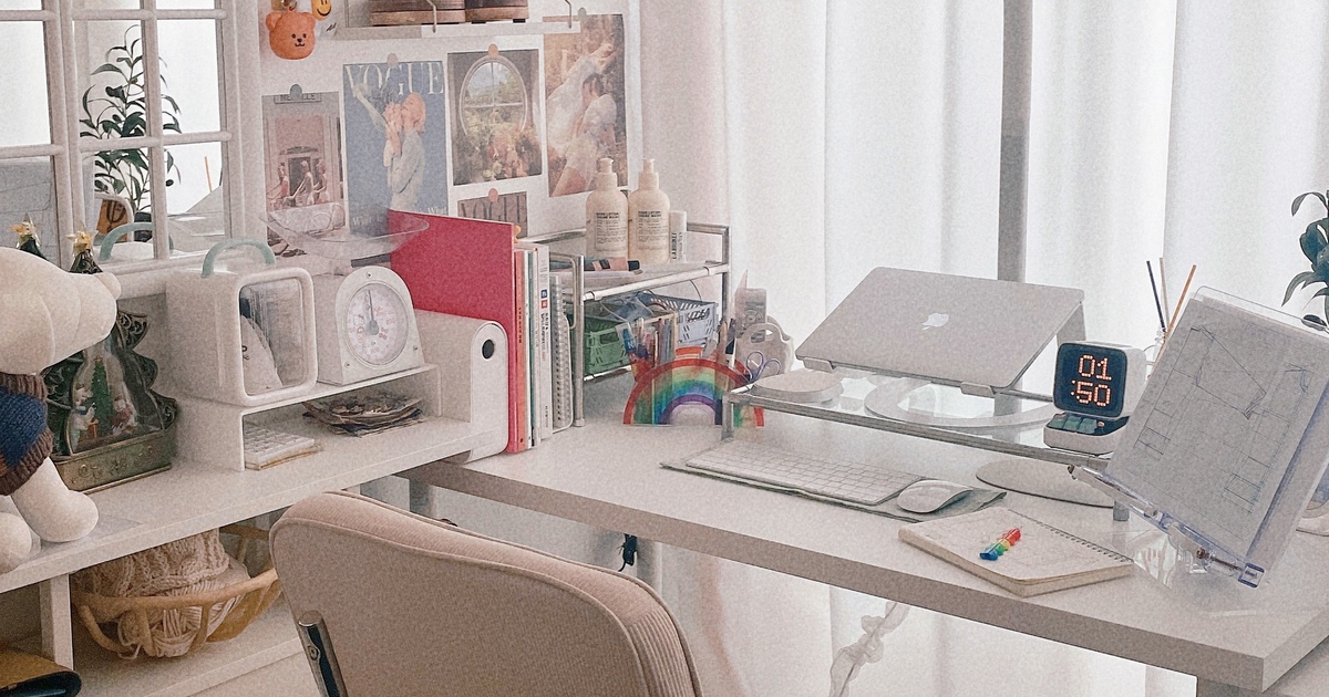 Style your desk with a mid-century modern monitor stand