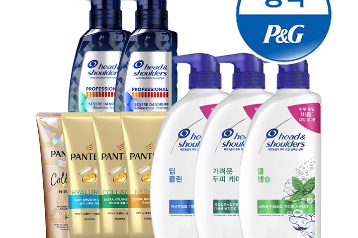 샴푸·린스 두피 케어 헤드앤숄더 특가 모음딜 오늘의집 쇼핑