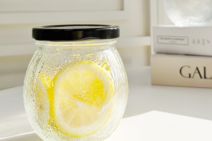 밀폐용기·반찬통 > 홈메이드 과일청 유리병 레몬 300ml 6P 철캡 수제청 잼병 과일모양병 공병 | 오늘의집 쇼핑