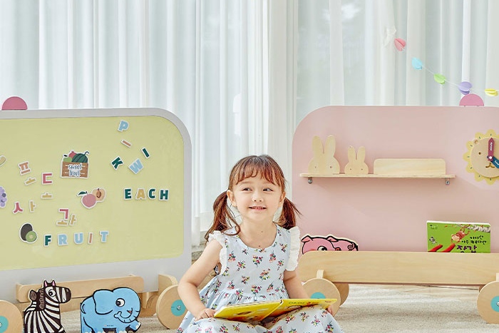 칠판·학습완구 유아 자석보드 책꽂이 2종 자석칠판 놀이 오늘의집 쇼핑