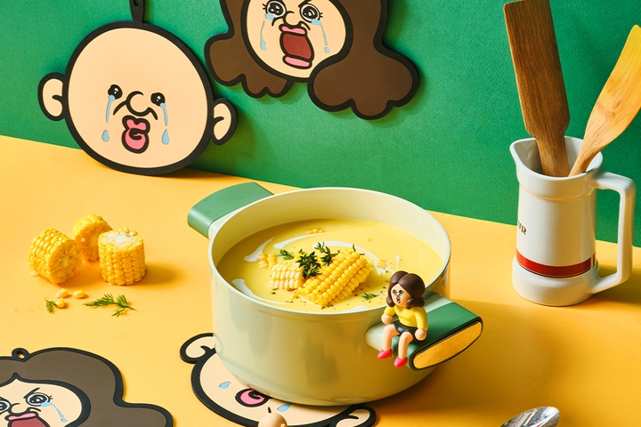 기타소모품·잡화 빵빵이의 일상 울어도 소용없어 넌 냄비받침 세트2조 오늘의집 쇼핑