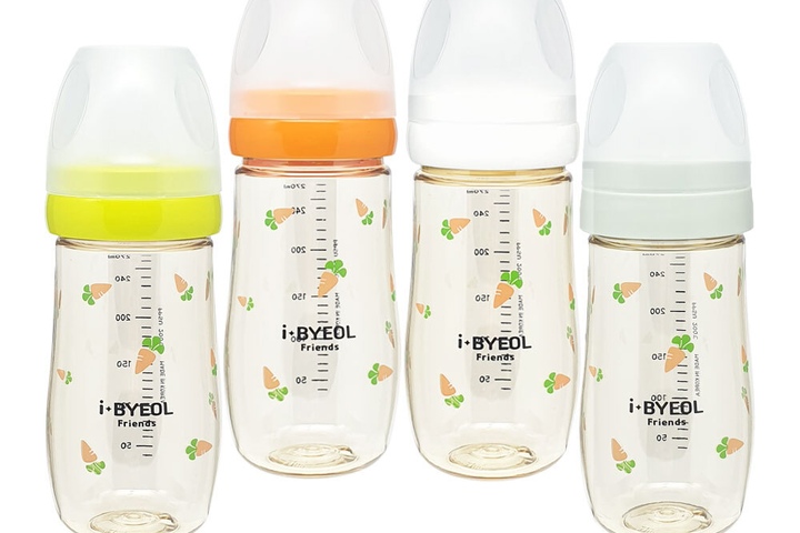 젖병·젖꼭지 Ppsu 캐럿 신생아 유아 아기젖병 노꼭지 와이드넥 배앓이젖병 270ml 오늘의집 쇼핑