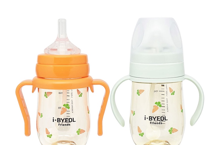 빨대컵·유아컵 Ppsu 캐럿 역류차단 유아 추빨대컵 물컵 어린이집 물통 180ml 오늘의집 쇼핑