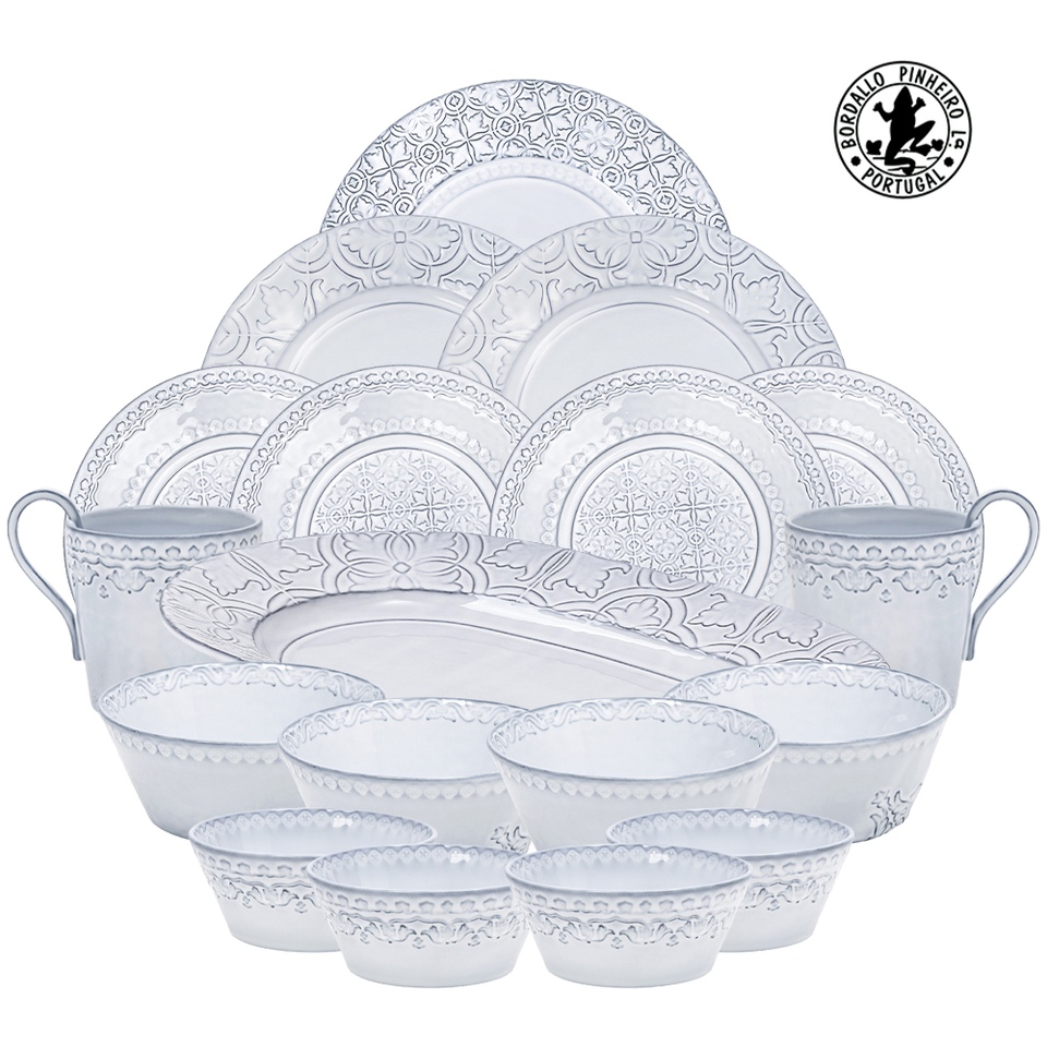 홈세트 > 포르투갈 수입 빈티지 그릇 식기세트 루아노바 4인홈세트 18P | 오늘의집 쇼핑