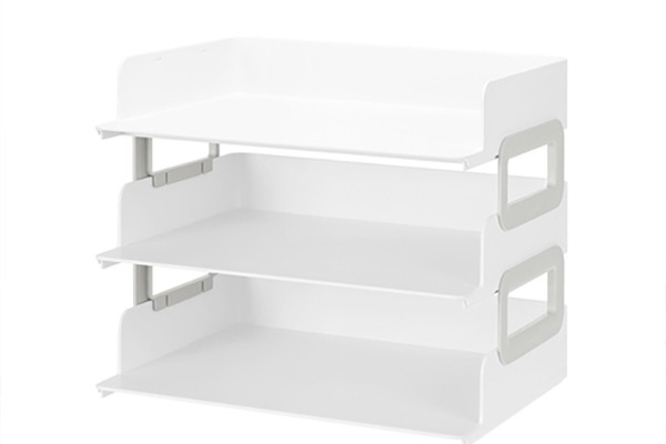 데스크수납·정리 오피스 데스크 서류정리 시스템 트레이 와이드 3단 오늘의집 쇼핑