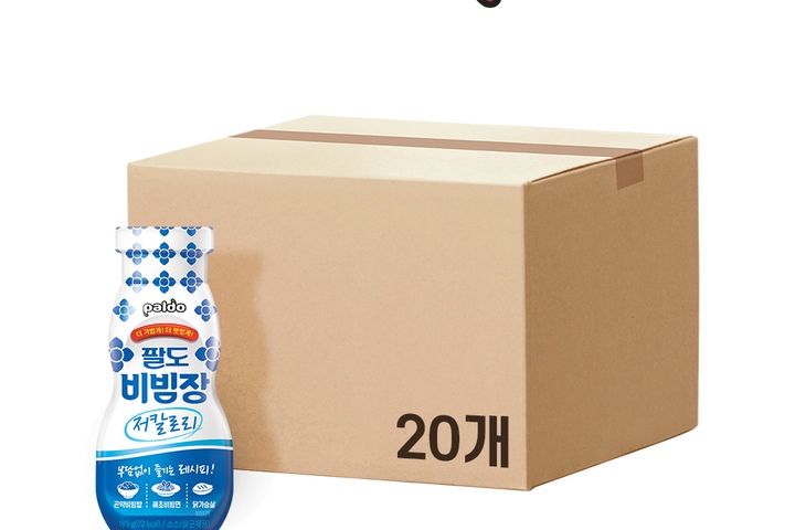 장류·육수 팔도 비빔장 저칼로리 185g20개1box 오늘의집 쇼핑