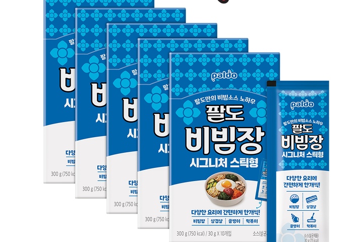장류·육수 팔도 비빔장 시그니처 스틱형 30gx10개입x5개 오늘의집 쇼핑