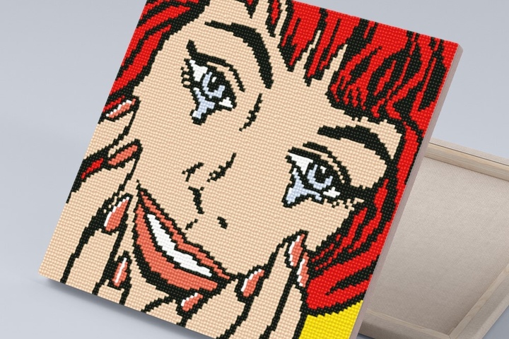Diy보석십자수 Diy캔버스형 보석십자수 30x30cm 행복한눈물 오늘의집 쇼핑