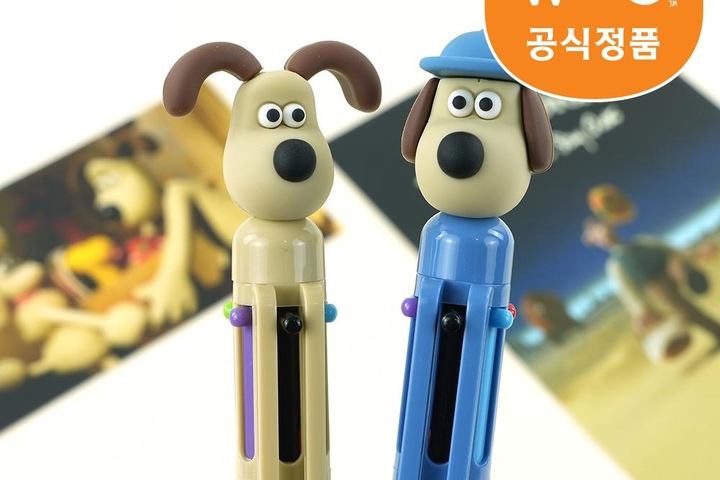 디자인문구 월레스와그로밋6색볼펜 오늘의집 쇼핑