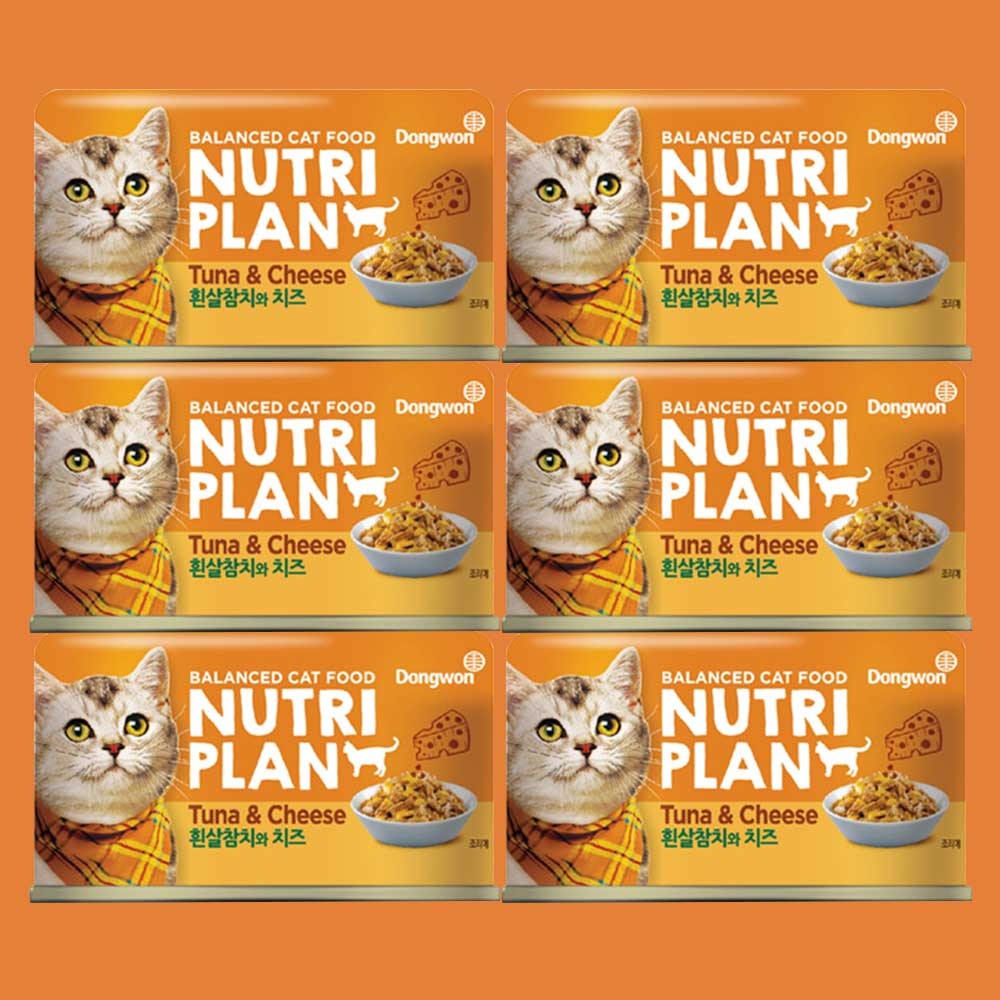고양이 사료·간식 > 고양이캔 습식 고양이간식 통조림 흰살참치와치즈 160g 12개 | 오늘의집 쇼핑