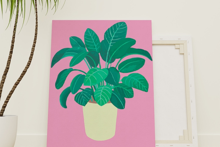 Diy명화그리기 Diy 캔버스형 그림 유화 명화 그리기 세트 하선영 작가에스프레소코모 오늘의집 쇼핑