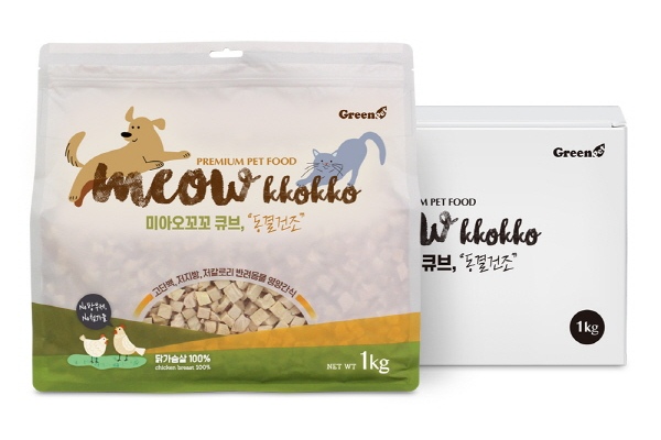 강아지 사료·간식 미아오 꼬꼬 동결건조 치킨 1kg 강아지 고양이간식 오늘의집 쇼핑