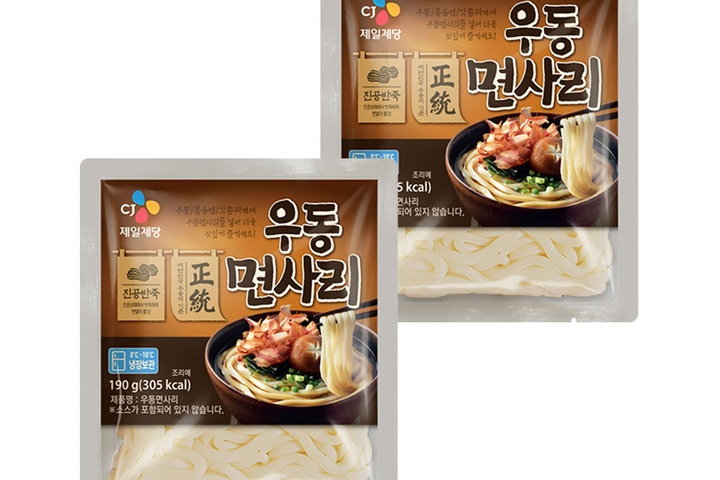 파스타·면요리 > CJ 우동 면사리 190g*2개 | 오늘의집 쇼핑