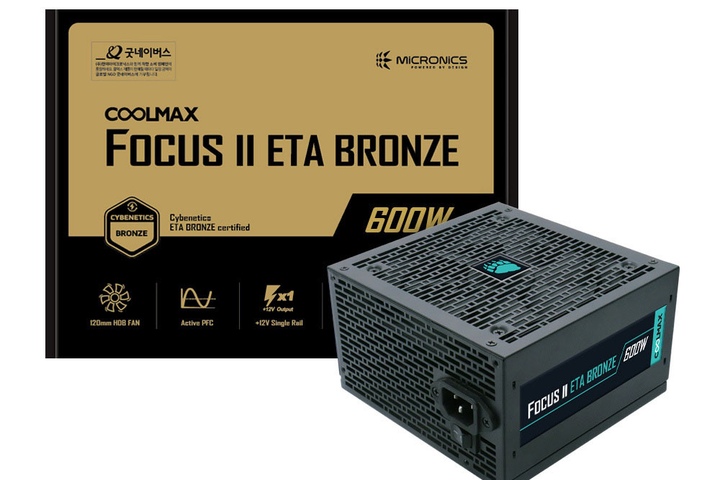 Pc주변기기 쿨맥스 파워 Focus Ii 600w Eta Bronze 오늘의집 쇼핑