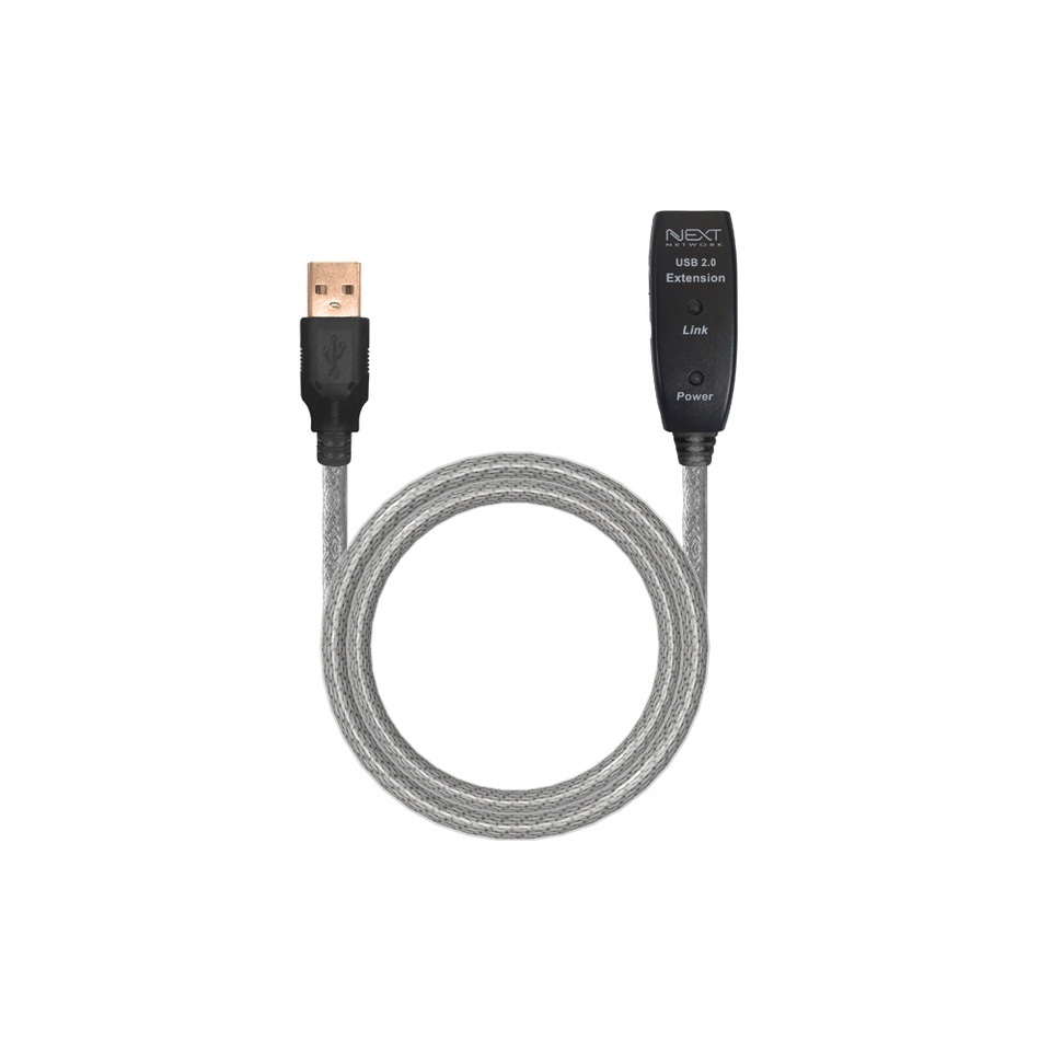 PC주변기기 > NEXT-USB05 USB 2.0 연장 리피터 케이블 5M 캐스케이드 최대 45M 확장 | 오늘의집 쇼핑