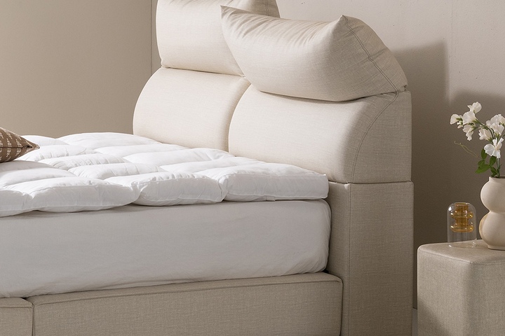 침대+매트리스 > 마일드 호텔식 가죽 침대 Q/K (매트리스 포함) | 오늘의집 쇼핑