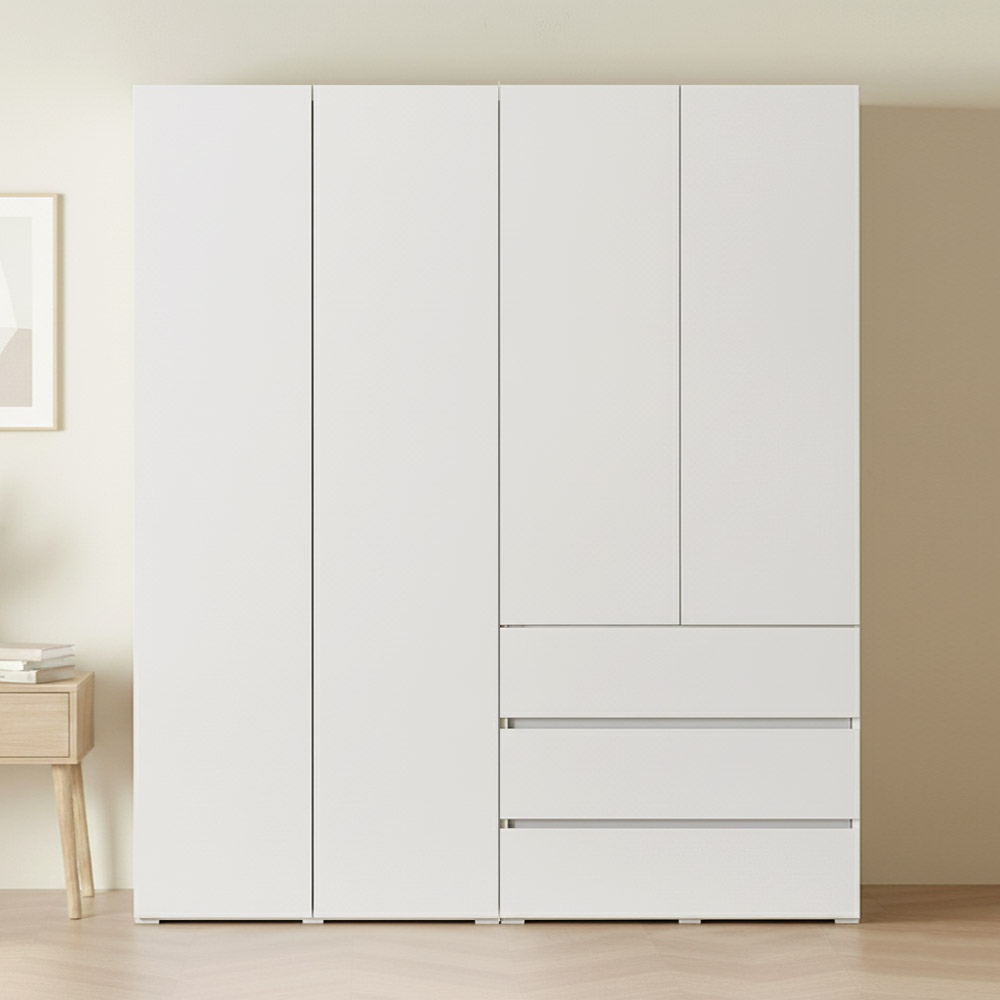 옷장 > 피트 원터치 원룸 행거 옷장 세트 1600 (싱글+3단서랍) | 오늘의집 쇼핑