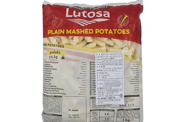 육포·견과·말랭이 루토사 매쉬드 포테이토 Lutosa 냉동 으깬감자 1kg 오늘의집 쇼핑
