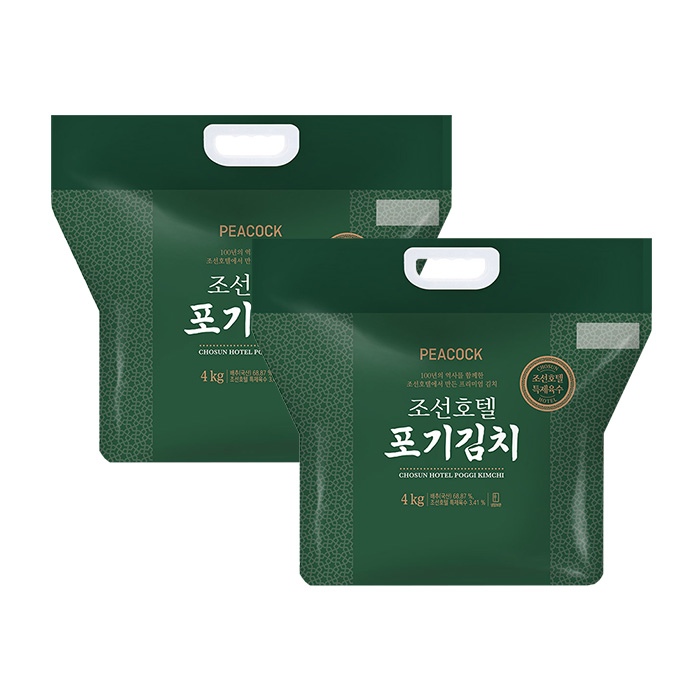 반찬·장류 조선호텔 특제육수 포기김치 4kg4kg 오늘의집 쇼핑