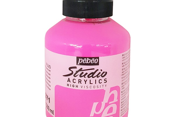디자인문구 뻬베오스튜디오 아크릴물감 500ml 형광 색상 선택 오늘의집 쇼핑