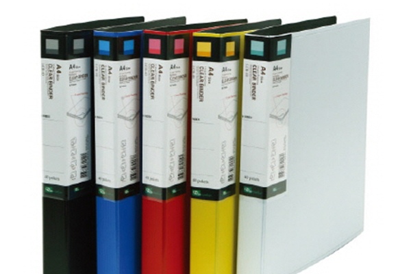 디자인문구 > [알에스씨] 투톤클리어바인더(PP표지) A4 40P | 오늘의집 쇼핑