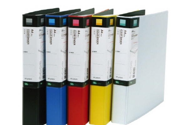 디자인문구 > [알에스씨] 투톤클리어바인더(PP표지) A4 60P | 오늘의집 쇼핑