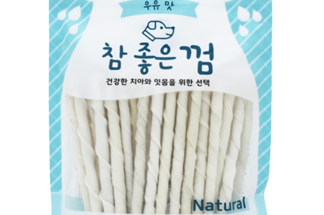 강아지 사료·간식 헬로도기 참좋은 강아지밀크껌 강아지우유껌 소형 스틱 45개입 오늘의집 쇼핑