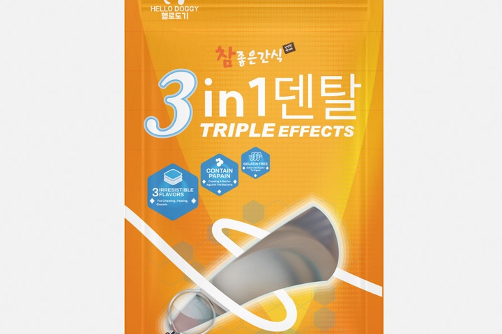 강아지 사료·간식 헬로도기 강아지덴탈껌 세가지맛껌 31n 덴탈링 소 우유 미역맛 4p 오늘의집 쇼핑