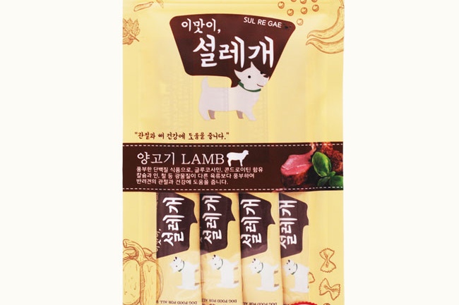 강아지 사료·간식 짜먹는 강아지츄르 강아지습식간식 설레개 양고기 4p 오늘의집 쇼핑