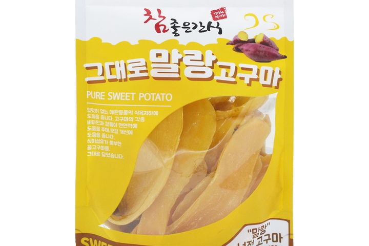 강아지 사료·간식 헬로도기 강아지고구마 말랭이 말랑고구마 대용량 넙적형 250g 오늘의집 쇼핑