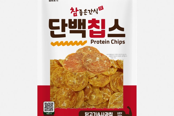 강아지 사료·간식 헬로도기 고단백 애견 대용량강아지간식 단백칩스 닭고기사과 100g 오늘의집 쇼핑
