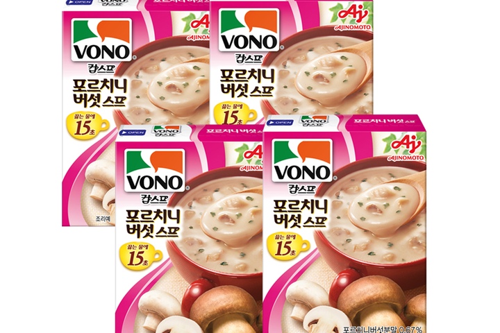 죽·수프·카레·짜장 Vono 포르치니버섯스프 3입x10개총30봉 오늘의집 쇼핑