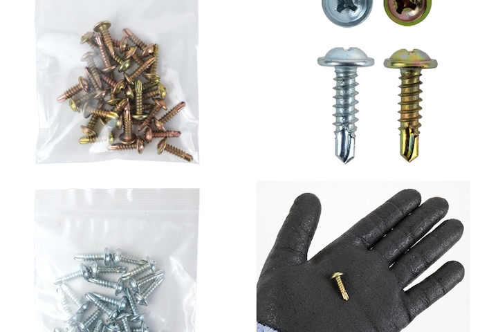 나사·못 유진코 와샤붙이 양날피스 8x16mm 30개 황색 백색 철판 판넬 직결피쓰 오늘의집 쇼핑