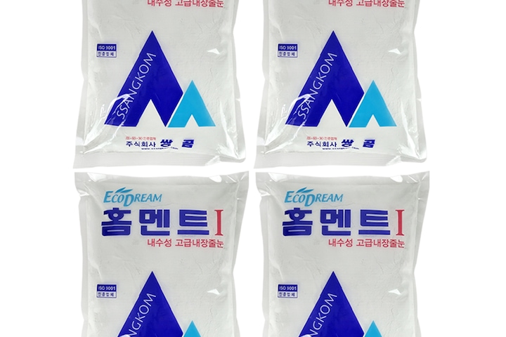 접착제·보수용품 홈멘트 백색 2kg 4개 가정용 소포장 백시멘트 미장 보수 메지 시공 오늘의집 쇼핑