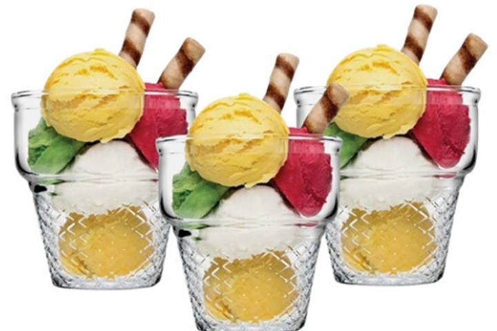 유리컵·물컵 아이스크림컵 245ml 3p세트 오늘의집 쇼핑