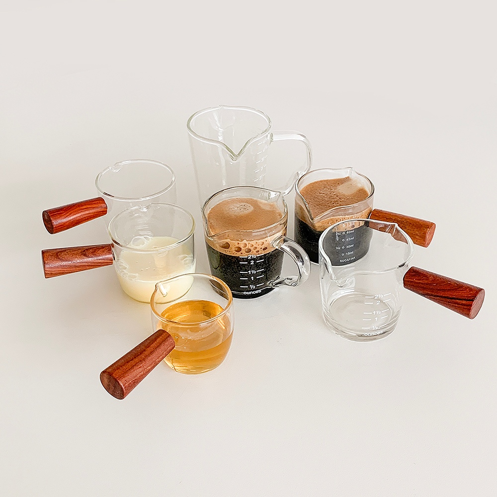 찻잔·커피잔 에스프레소샷잔 더블오프샷잔a 100ml 손잡이 커피샷잔 오늘의집 쇼핑