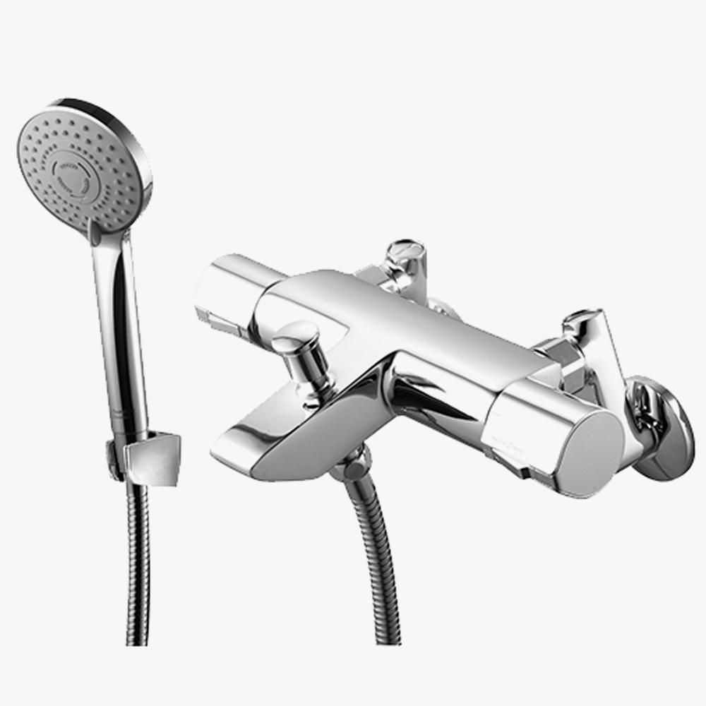 욕실샤워수전 Active Thermostat 액티브 써머스타트 자동 온도 조절 샤워 욕조 수전 벽붙이 오늘의집 쇼핑