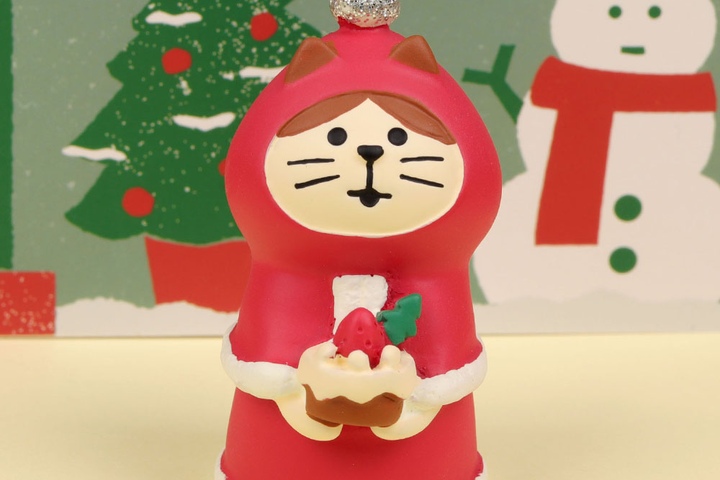 피규어·프라모델 Concombre 두건고양이 산타 오늘의집 쇼핑