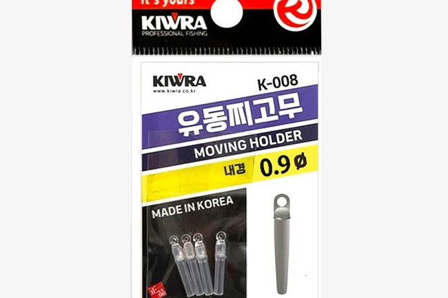 기타레저용품 키우라 유동 찌고무 투명 K 008 찌홀더 민물 실리콘 찌고무 오늘의집 쇼핑