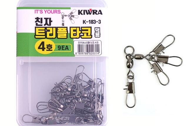 기타레저용품 키우라 친자 타코 트리플 인터락 도래 덕용 K 183 한국산 문어 전용 채비 오늘의집 쇼핑