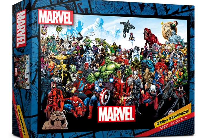 블록·퍼즐 Marvel 마블 유니버스 직소퍼즐2000피스m2201 한정판 오늘의집 쇼핑