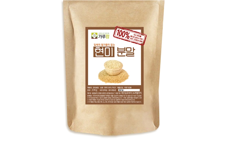 건강즙·환·영양식 국산 생 현미 가루 200g 오늘의집 쇼핑
