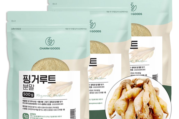 건강즙·환·영양식 핑거루트분말 500g3팩 오늘의집 쇼핑