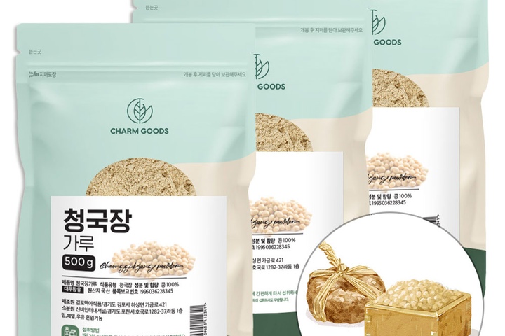 건강즙·환·영양식 청국장가루 500g3팩 오늘의집 쇼핑